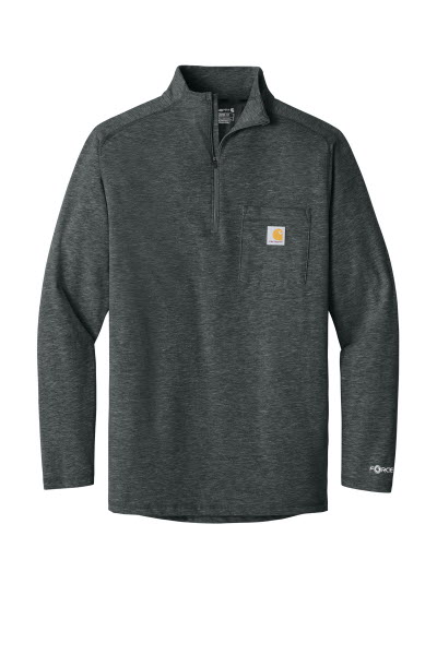 CT104255 Carhartt Quarter Zip T Shirt. | ENTEK Store.