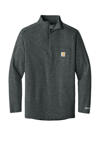 CT10660 Carhartt Quarter Zip T Shirt. | ENTEK Store.